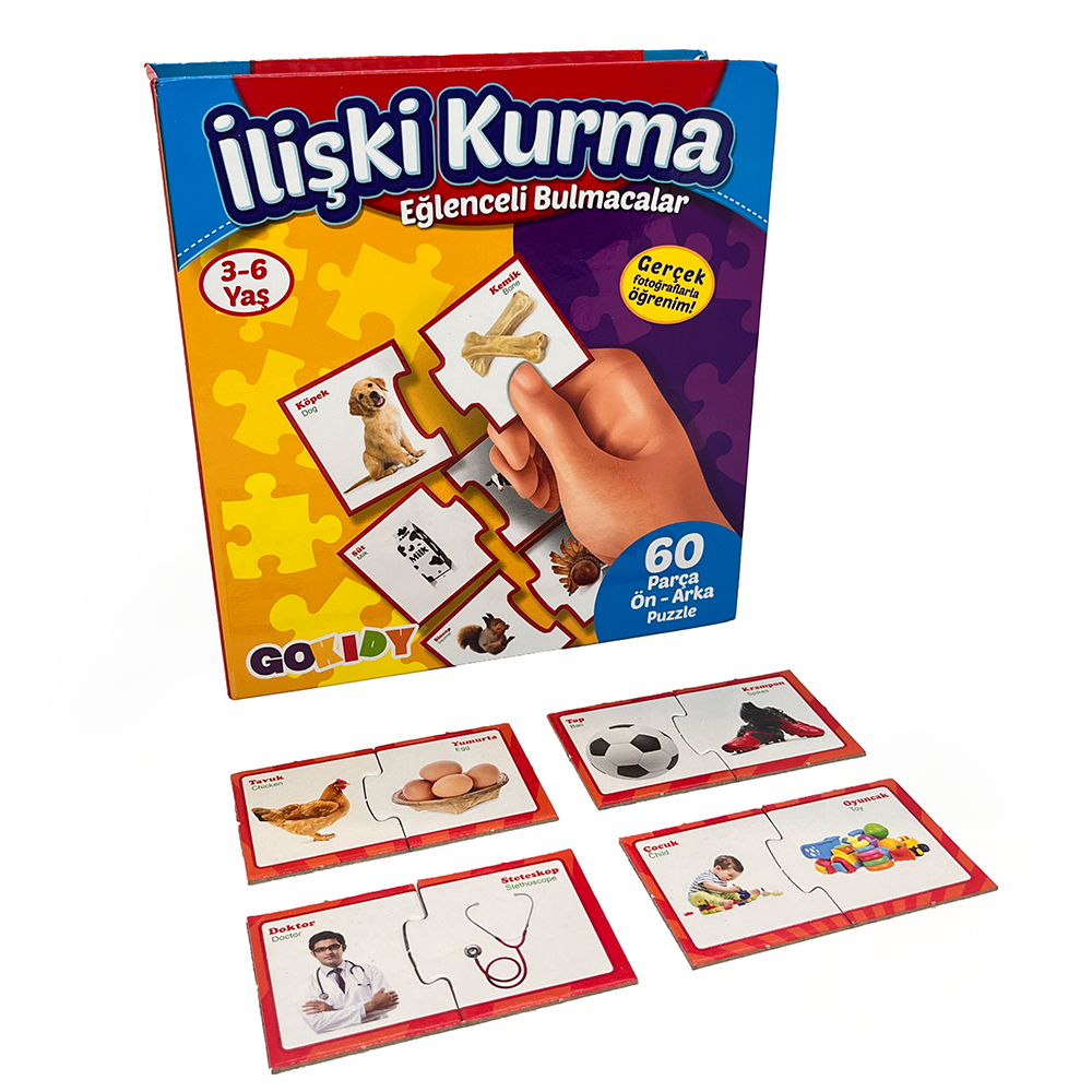 GOKIDY - Eğlenceli Bulmacalar İlişki Kurma